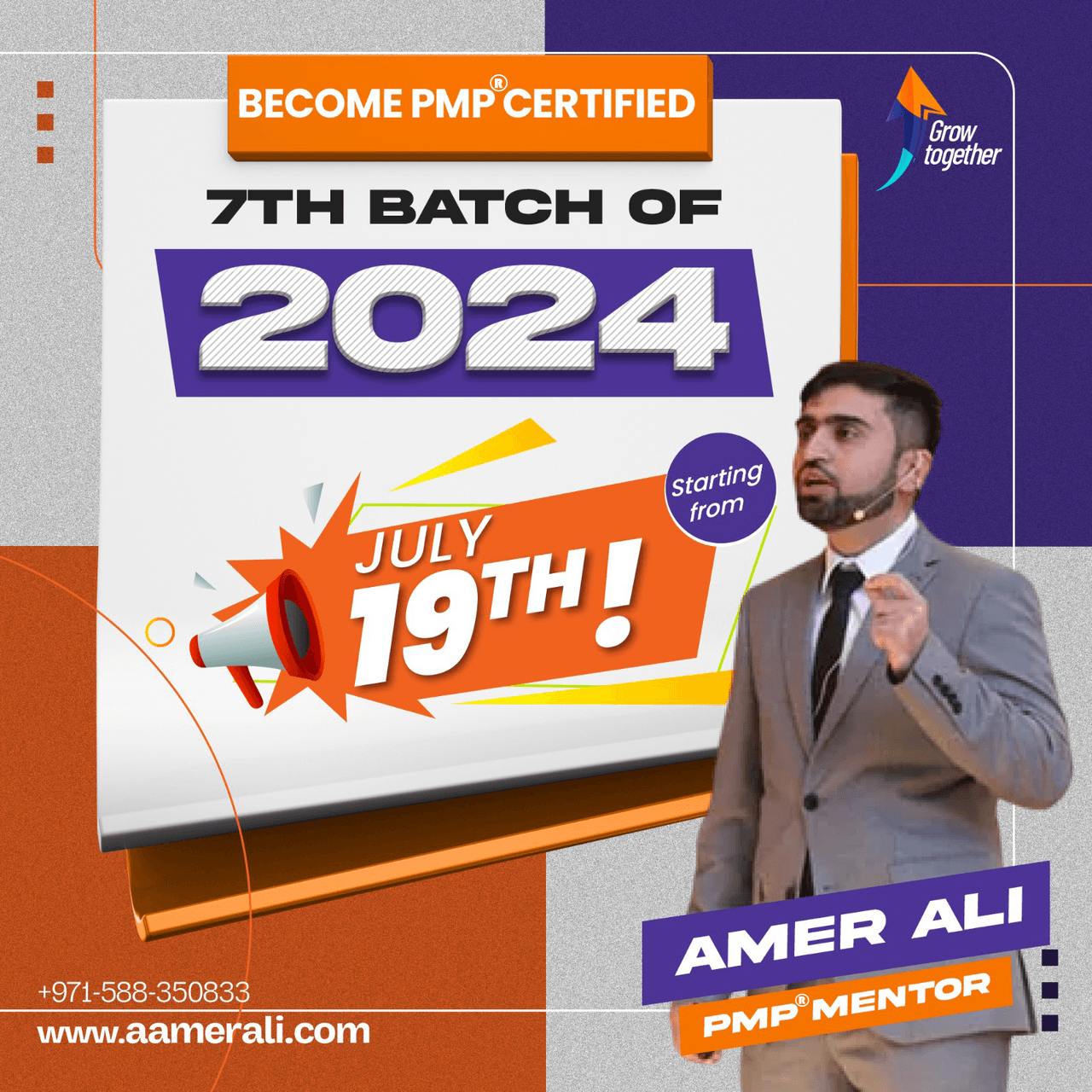 Project Management Professional (PMP)® Batch Training - aamerali We ... Project Management Professional (PMP)® Batch Training - aamerali We ...